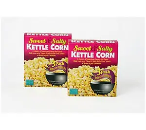 WABASH VALLEY FARMS Kettle Corn Popping Kit S Et Of 6 - One-color