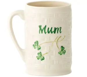 BELLEEK Classic 'mum' Mug