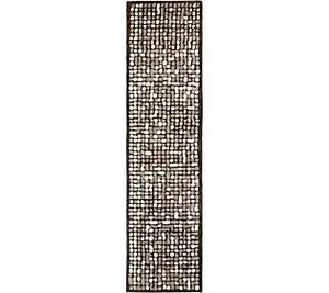 MARTHA STEWART Mosaic 2'6' X 10' Rug - One-color