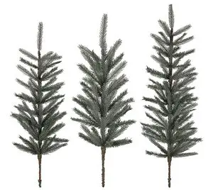 VICKERMAN 36-42-48' Blue Spruce Tops 3pc Set