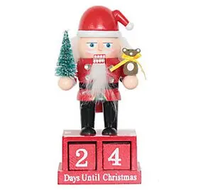 SANTA'S WORKSHOP Sw 6.5' Santa Countdown Nutcracker - One-color