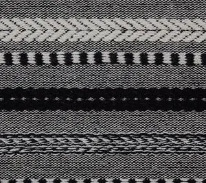 DESIGN IMPORTS Braided Stripe Table Runner 15x7