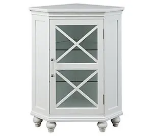 TEAMSON Blue Ridge Corner Floor Cabinet - One-color