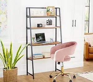 HOME REFLECTIONS Shelf And Laptop Desk - One-color