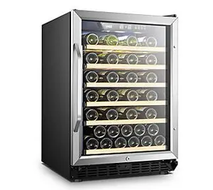 LANBO 52 Bottles, 24' Single Zone Wine Cooler - One-color