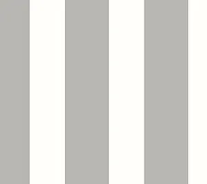 LILLIAN AUGUST Designer Stripe Peel And Stick Wallpaper Roll - One-color