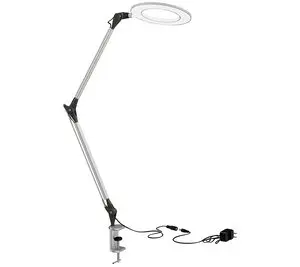 HASTINGS HOME Led Swing Arm Architect Task Lamp With Clamp By - One-color