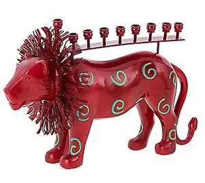 COPA JUDAICA Menorah Red Lion - One-color