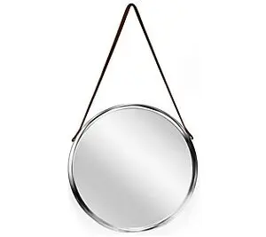 INFINITY Instruments 18' Wall Mirror, Convex Si Ver Frame - One-color