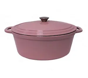 BERGHOFF Neo 5-qt Cast-iron Oval Covered Casser Ole - One-color