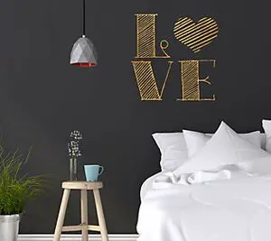 COURTSIDE MARKET Love 30x30 Decal