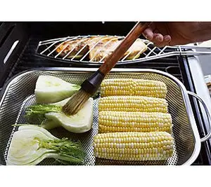 RSVP Stainless Steel Bbq Roasting Pan