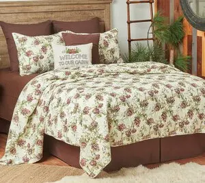 C&F HOME Cooper Pines Twin Quilt Set Valerie - One-color