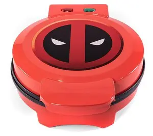 UNCANNY BRANDS Marvel's Deadpool Waffle Maker - One-color