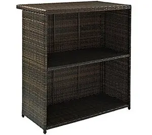 CROSLEY Palm Harbor Outdoor Wicker Bar