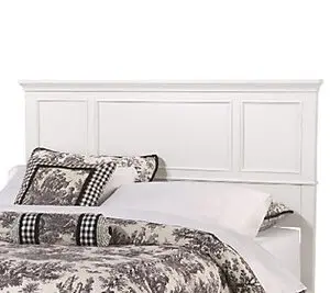 HOME STYLES Naples White King Headboard - One-color