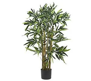NEARLY NATURAL 3' Biggy Bamboo Tree By - One-color