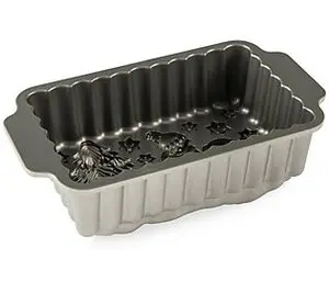 NORDICWARE Winter Wonderland Loaf Pan & Keeper