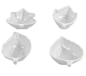 MARTHA STEWART 4 Piece Ceramic Tidbit Dish Set