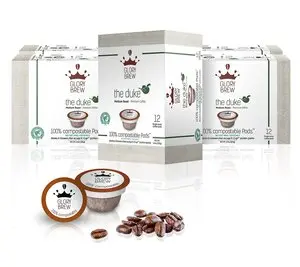 GLORYBREW The Duke 60-ct Medium Roast Compostab Le Coffee Pods - One-color