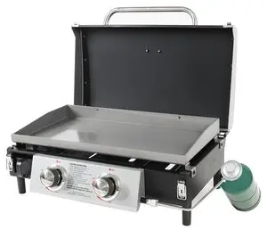 RAZOR 2-burner Portable Gas Griddle With Lid