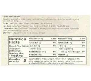 Aveda Comforting Tea Bags 20 Count