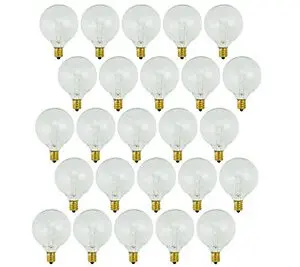 NORTHLIGHT G50 Clear Replacement Bulbs Set Of 25