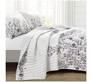 LUSH DECOR Tanisha 3 Pc Kg Quilt