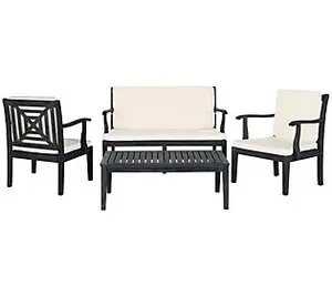 SAFAVIEH Del Mar 4-piece Outdoor Set - One-color
