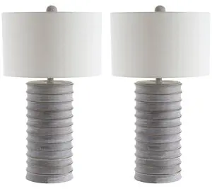 SAFAVIEH Set Of 2 Melina Table Lamps - One-color