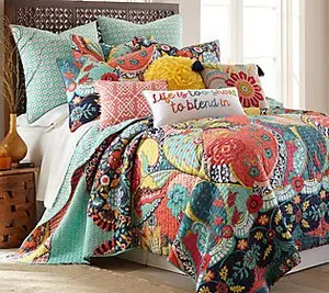 LEVTEX HOME Jules Twin Quilt Set By - One-color