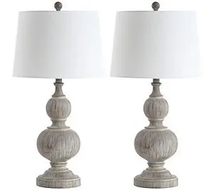 SAFAVIEH Set Of 2 Ephraim Table Lamps - One-color