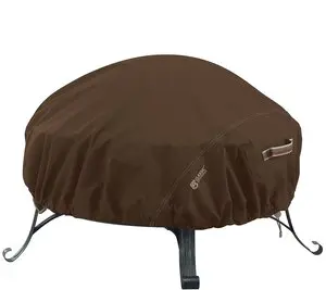 CLASSIC ACCESSORIES Madrona Rainproof Round Fire Pit Cover, Small - One-color