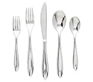 GINKGO Select Fontur Platinum 20 Piece Service For 4 - One-color