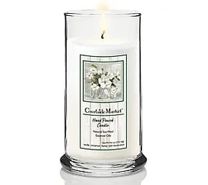 COURTSIDE MARKET Romantic Magnolias Status Cand Le Glass 18 Oz - One-color