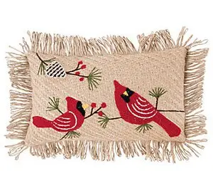 VALERIE PARR HILL 10' X 16' Cardinals Throw Pillow Valerie - One-color