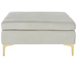 SAFAVIEH Giovanna Square Ottoman - One-color