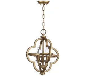 SAFAVIEH Mila 12.25' Dia Adjustable Pendant Light Saf Avieh - One-color