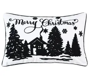 C&F HOME Merry Christmas 14' X 22' Tufted Throw Pillow - One-color