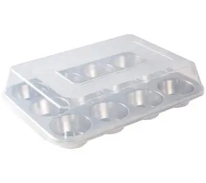 NORDICWARE Muffin Pan With High Dome Lid - One-color