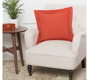 C&F HOME Persimmon Flange Pillow