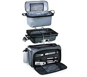 PICNIC TIME Vulcan Portable Grill & Tote