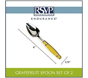 RSVP Set Of 2 Grapefruits Spoons