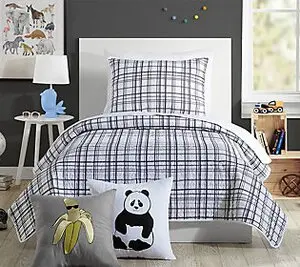 QVC Urban Playground Marquis Twin Quilt Set 2-pie Ce - One-color