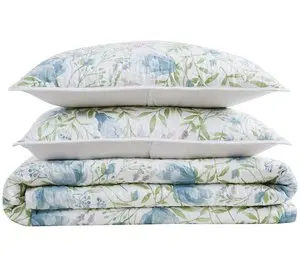 COTTAGE CLASSICS Field Floral 3-piece King Quil T Set
