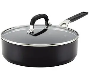 KITCHENAID 3 Quart Hard Anodized Nonstick Saute Pan With Lid - One-color
