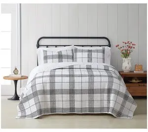 COTTAGE CLASSICS Cottage Plaid 2-piece Twin/twi N Xl Quilt Set - One-color