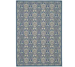 SAFAVIEH Courtyard Teardrop 2'7' X 5' Rug With Isal Weave - One-color