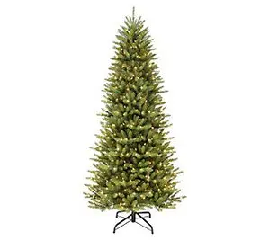 PULEO INTERNATIONAL Puleo 12' Pre-lit Slim Fraser Fir Artificial Ch Ristmas Tree - One-color