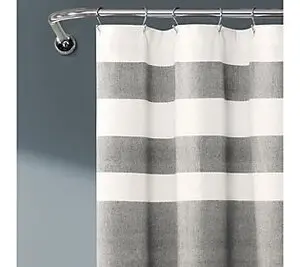 LUSH DECOR Cape Cod Stripe 72' X 72' Shower Curtain Lus H Decor